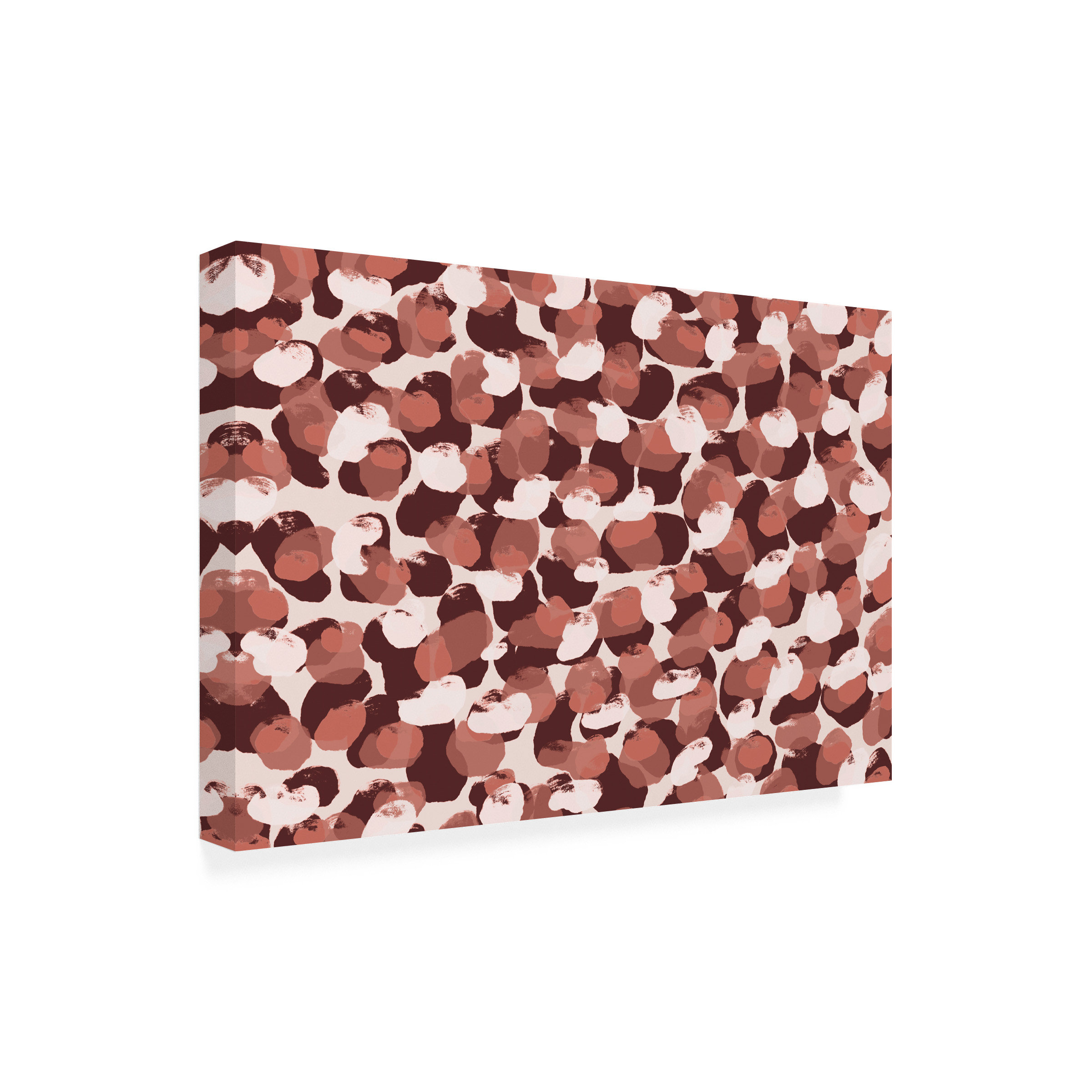 Winston Porter Geobani Pastel Brush Dots Pattern | Wayfair